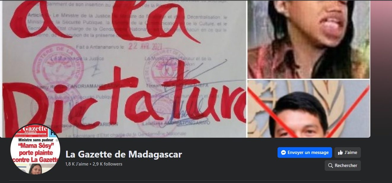 Scandale médiatique : La Gazette de Madagascar usurpe l’identité de La ...